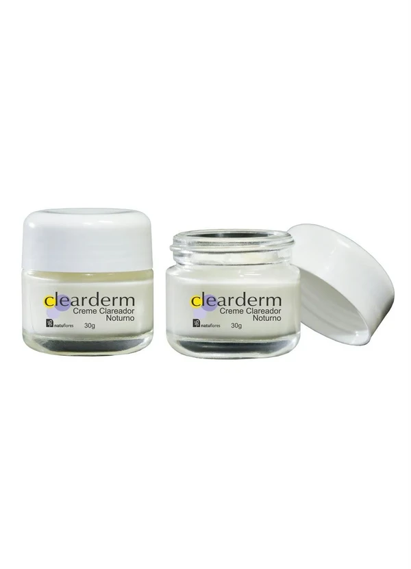 Creme Clareador Noturno Clearderm 30 Gramas - Lar&Lazer