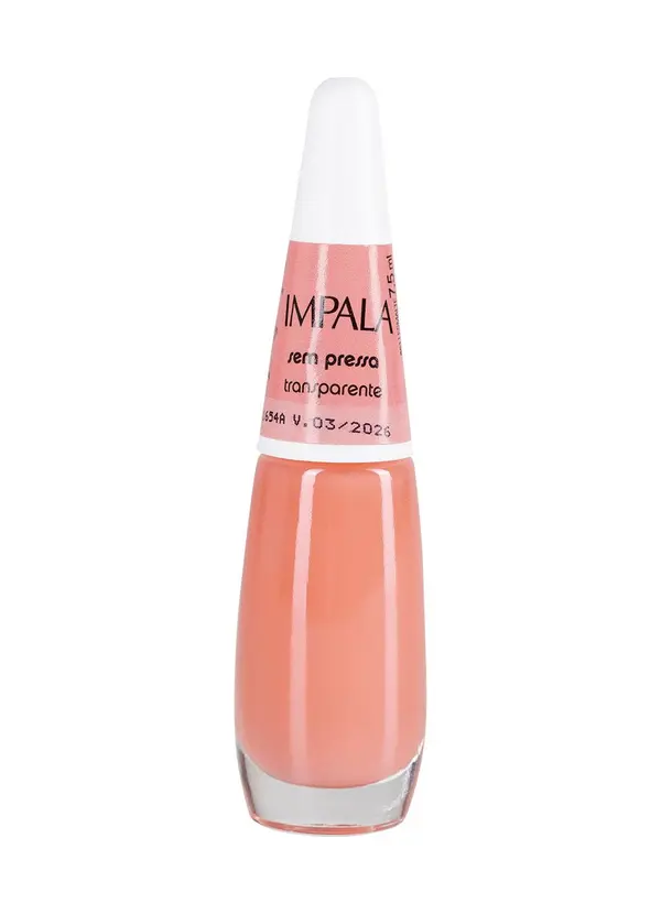 Esmalte Impala Transparente Sem Pressa - Lar&Lazer