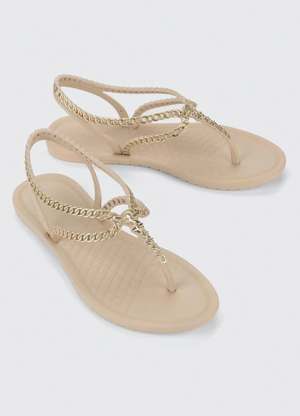 Sandália Grendha Todo Dia Celebra Bege - Multimarcas