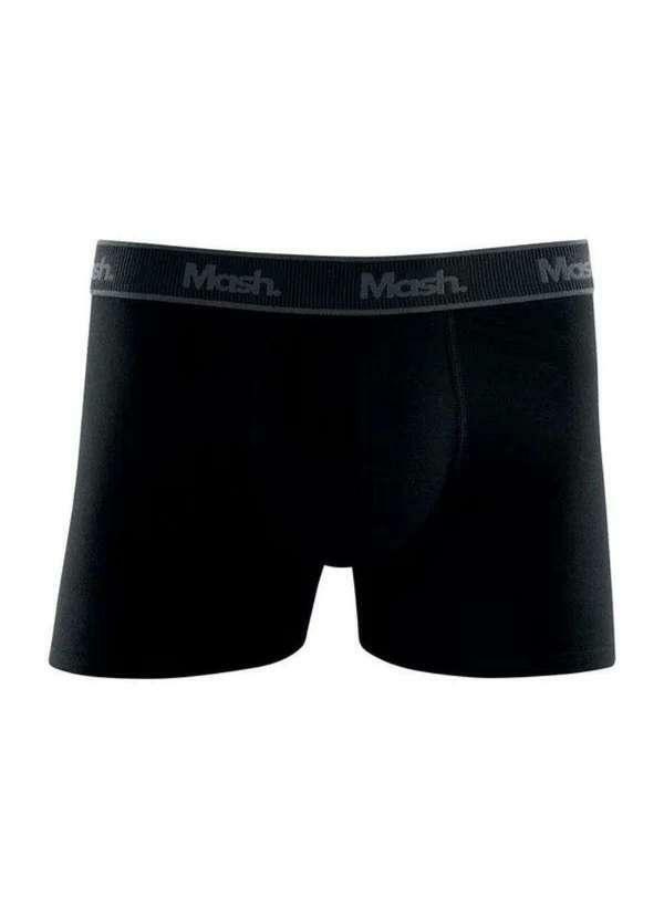 Cueca Boxer Cotton Preto - Mash