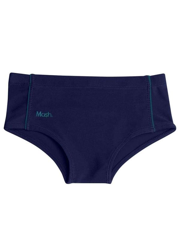 Sunga Lisa Infantil Mash Azul Marinho - Mash