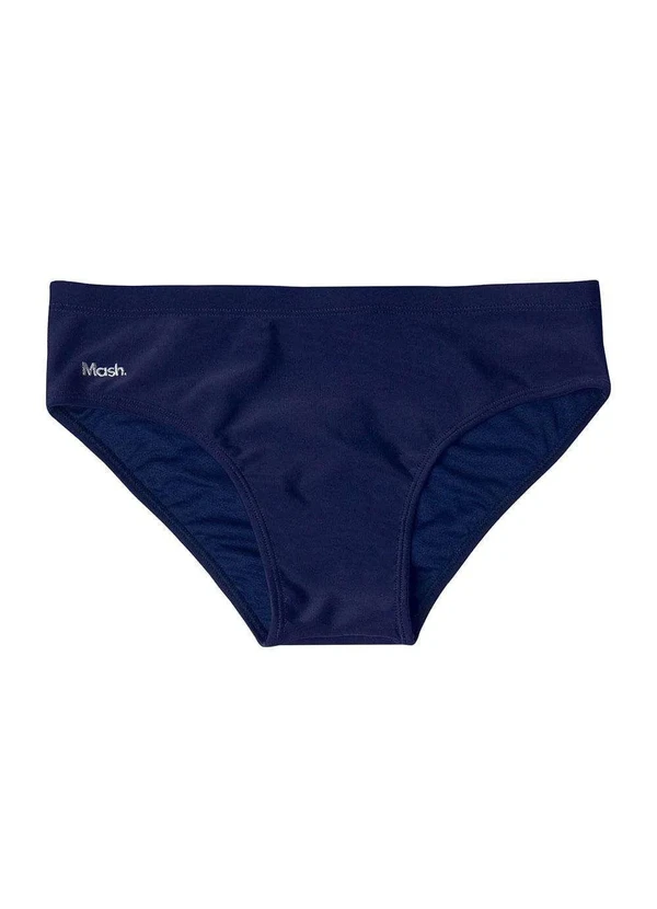 Sunga Lisa Slim Fps 50 Azul Marinho - Mash