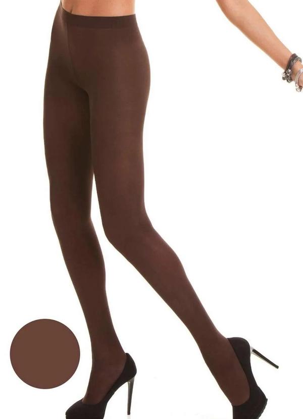 Meia Calça Fio 40 Opaca Trifil 6345 240-Marrom-Cafe - Meias Sao Jorge