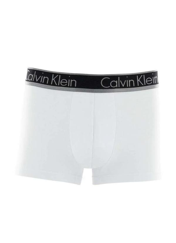 Cueca Boxer Calvin Klein Trunk Modal C10.03 Br02-Branco - Meias Sao Jorge