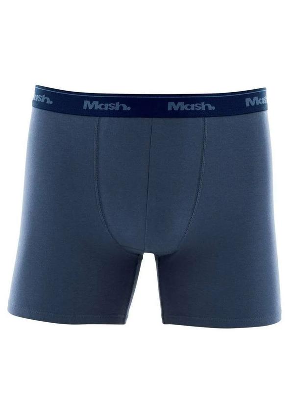 Cueca Boxer Mash 070.40 Az20-Azul - Meias Sao Jorge