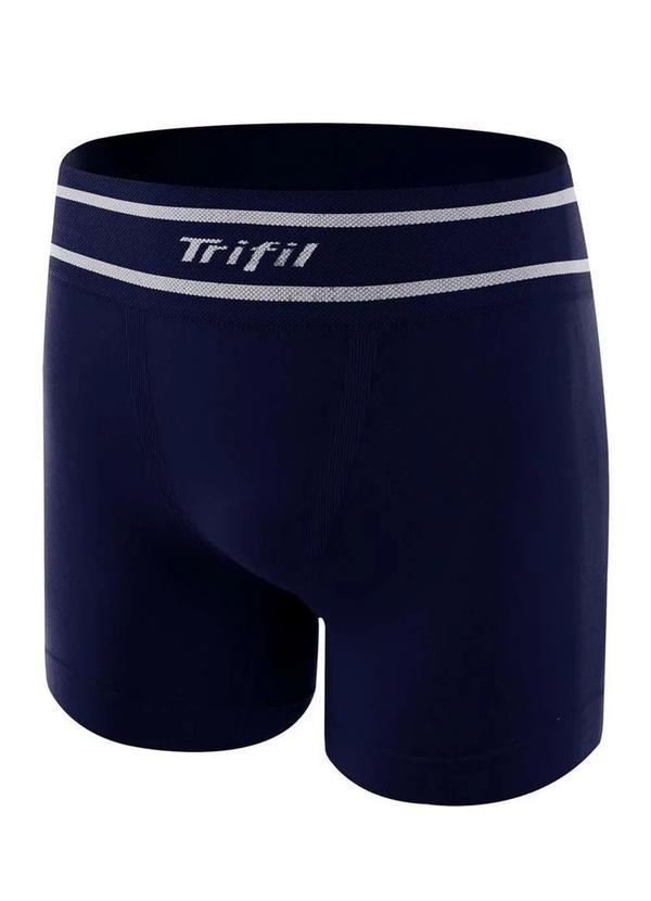 Cueca Boxer Trifil 0643 1x01-Azul-Marinho - Meias Sao Jorge