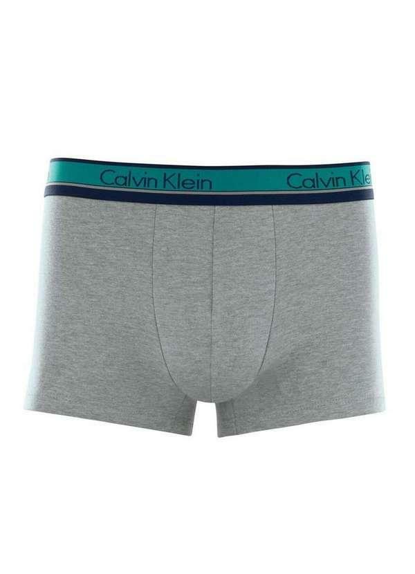 Calvin Klein - Cueca Boxer Calvin Klein C10.09 Cz05-Cinza-Mescla