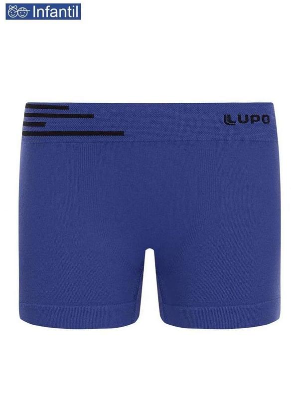 Cueca Infantil Boxer Lupinho 132-002 2920-Azul-Nautico - Meias Sao Jorge