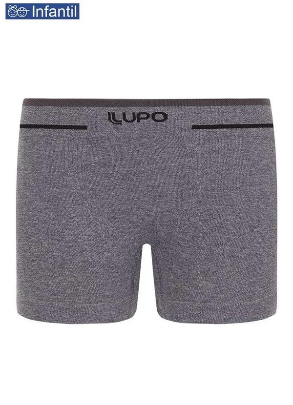Cueca Infantil Boxer Lupinho 137-010 8230-Cinza - Meias Sao Jorge