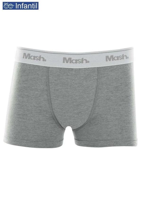 Cueca Infantil Boxer Mash 190.03 Cz05-Cinza - Meias Sao Jorge
