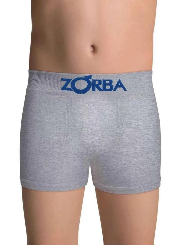Cueca Infantil Boxer Zorba 678 41-Mescla-Claro - Meias Sao Jorge
