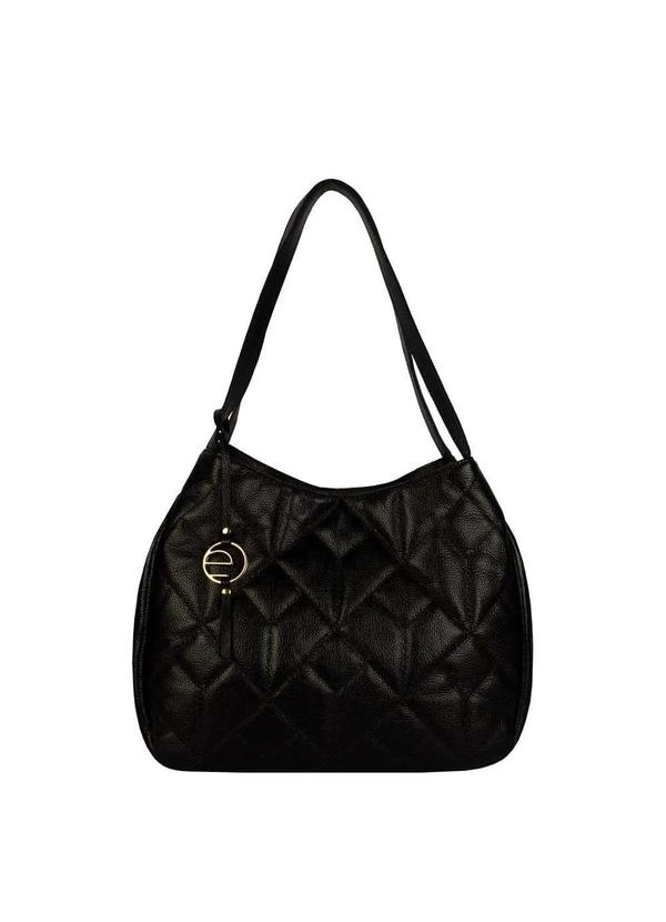 Bolsa Couro Ombro Matelassê 3 Compartimentos Le Postiche Preto - Le ...