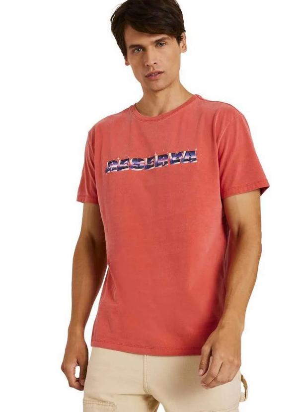 Camiseta Estampada Reserva Emirates Reserva Vermelho - Reserva