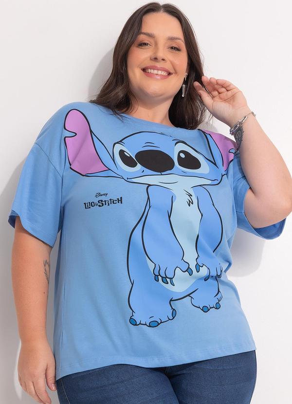 Blusa Lilo & Stitch Azul - You Premium