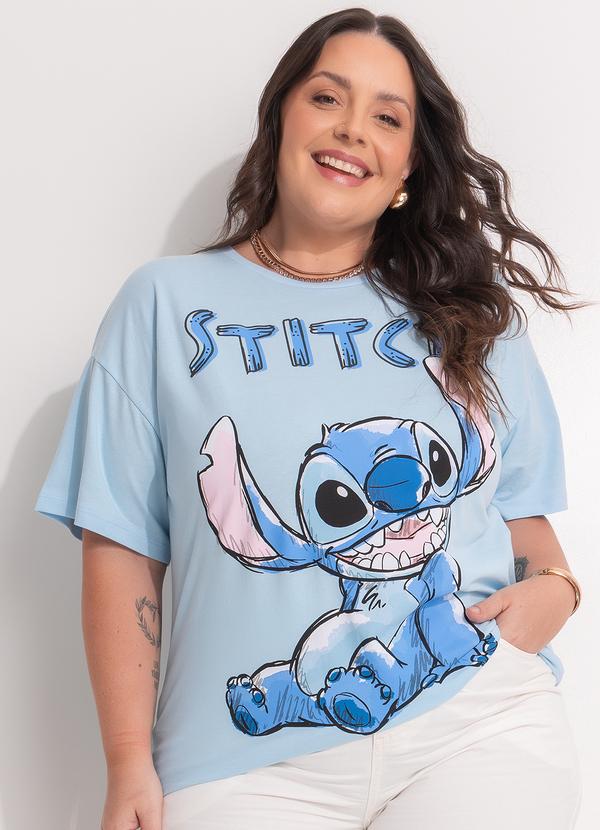 Blusa Lilo & Stitch Azul - You Premium