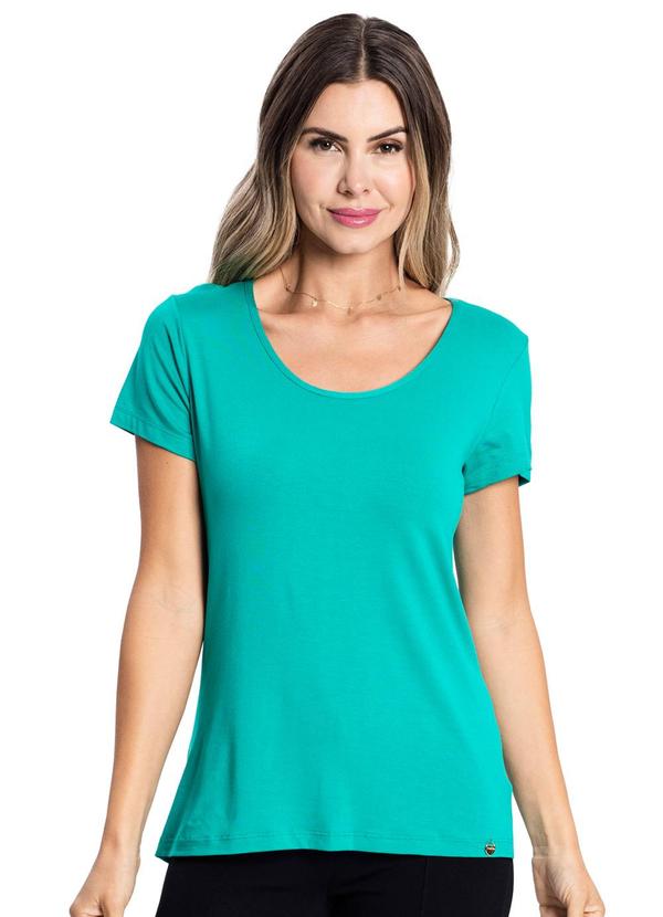 Blusa Malha Feminina Azul - Rovitex