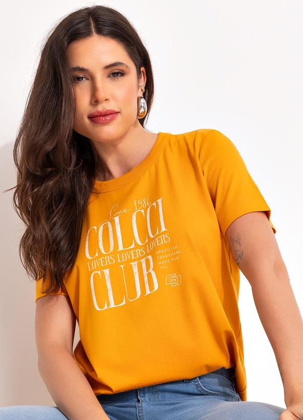 Camiseta Laranja - Colcci