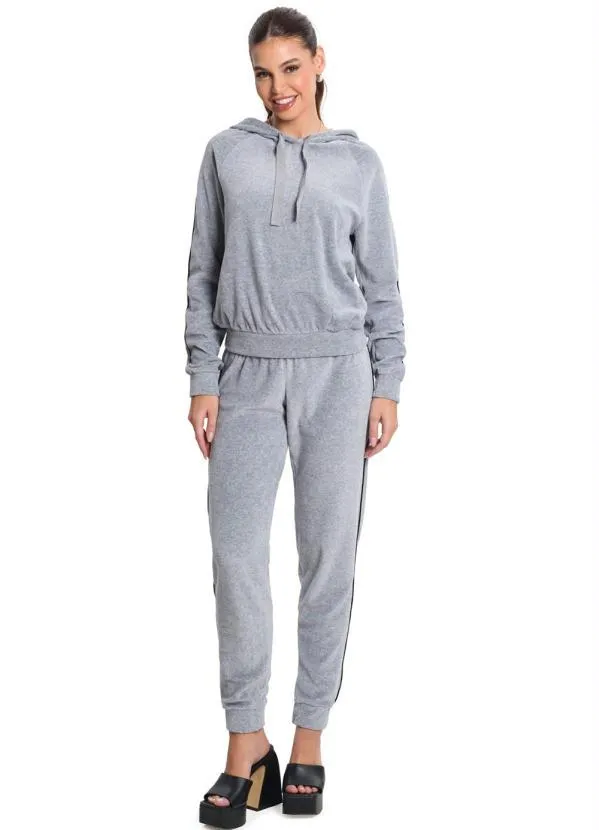Conjunto Feminino Plush Cinza - Rovitex