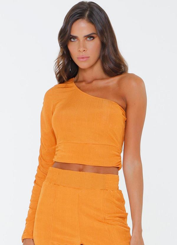 Cropped Marilyn Laranja - Gatabakana