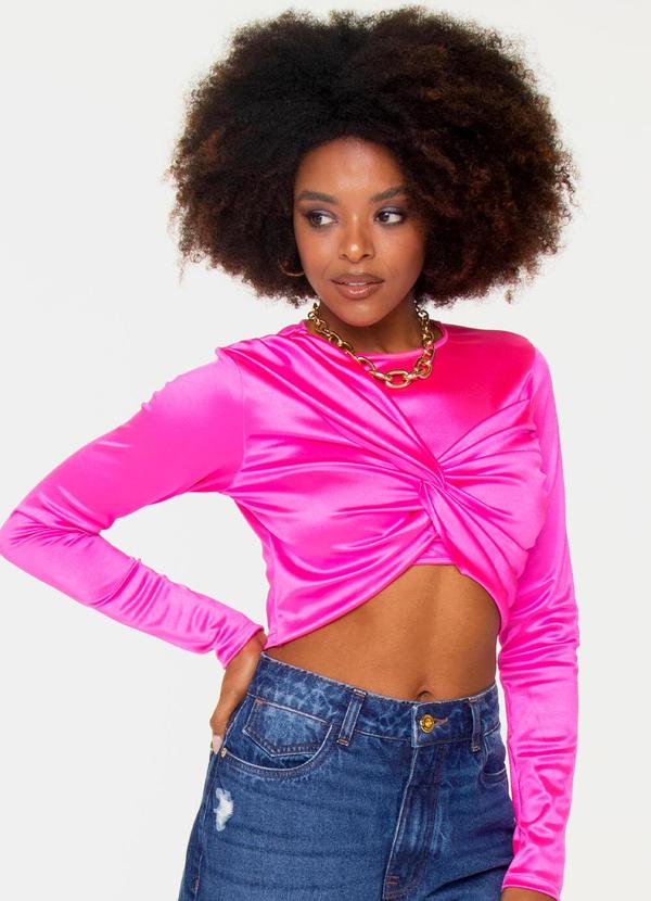 Cropped Party Rosa - Gatabakana