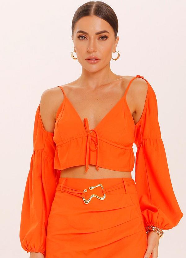 Cropped Sense Laranja - Gatabakana