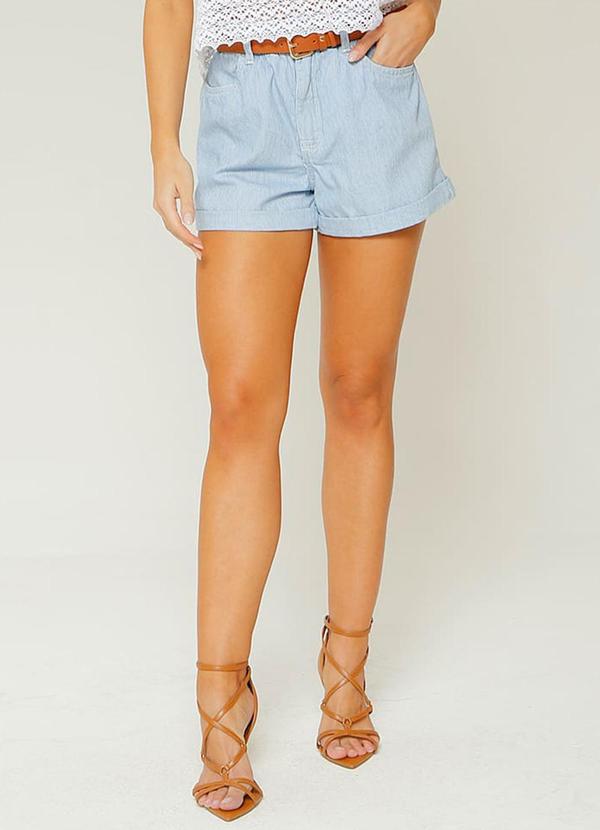 Shorts Romantic Navy Azul - Gatabakana