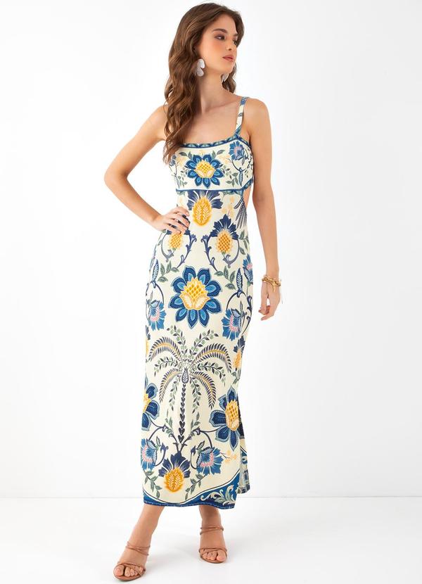 Vestido Midi Romance de Tucano Azul - Farm