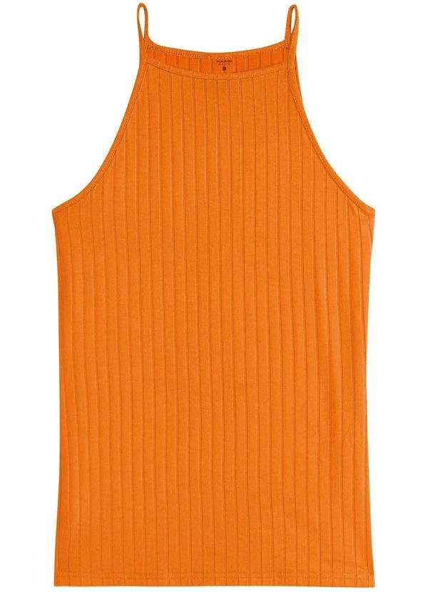 Blusa Laranja Cavada Canelada - Malwee