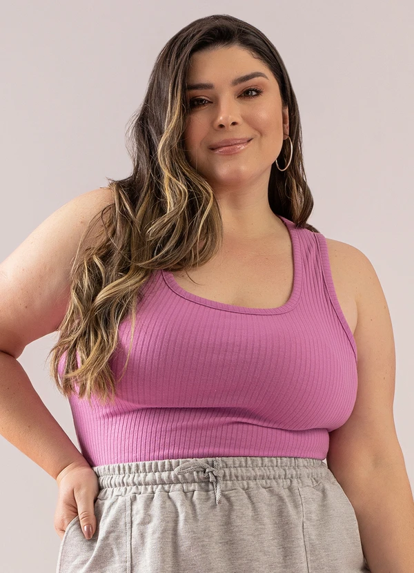 Regata Feminina Rosa - Just Basic