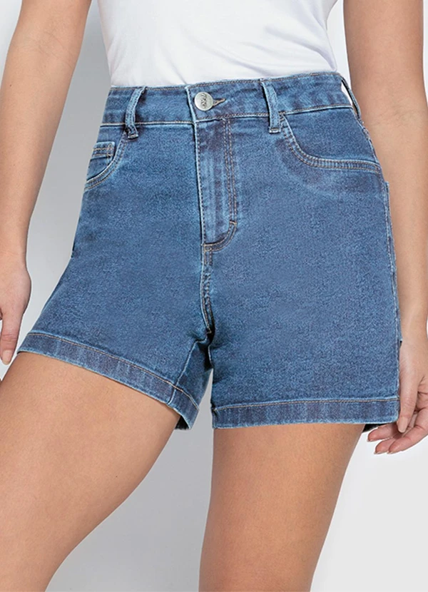 Shorts Feminino Jeans Comfort Azul - Enfim