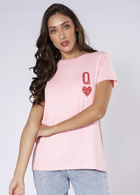 T-Shirt Queen Rosa - Preview