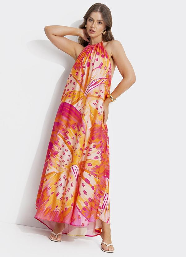 Vestido Frente Única Lirio Tropical - Farm