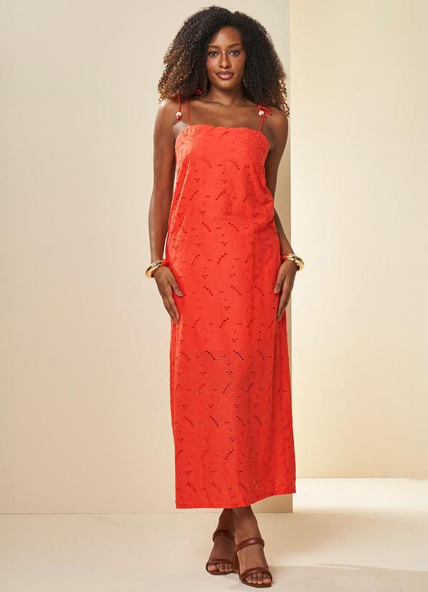 Vestido Midi Celebration Vermelho - Doce Trama