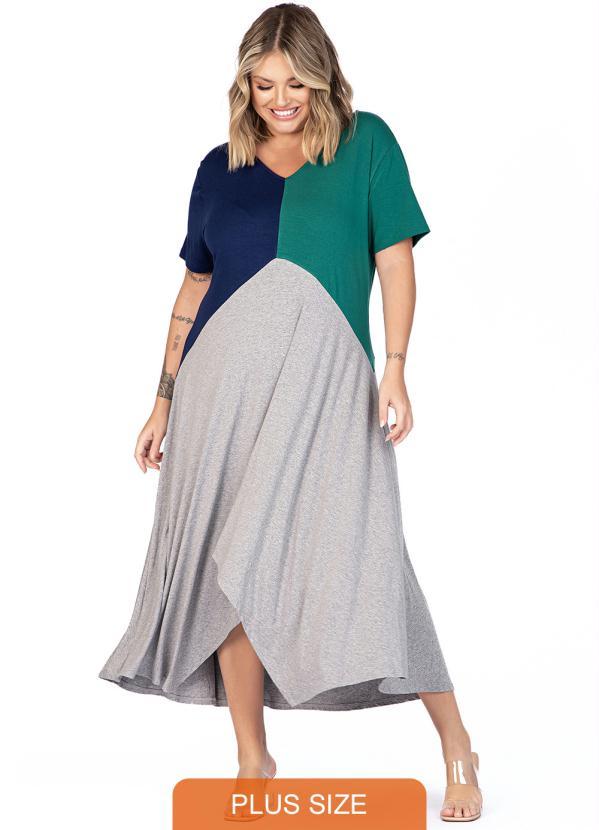 Vestido Midi Plus Size Jessica Marinho - Miss Masy Plus