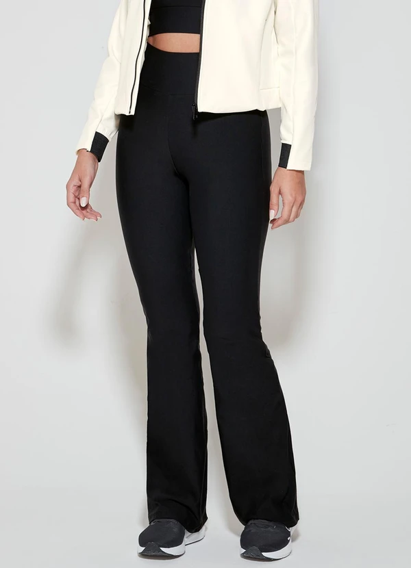 Calça Feminina Flare Co2 Active Preto - Enfim
