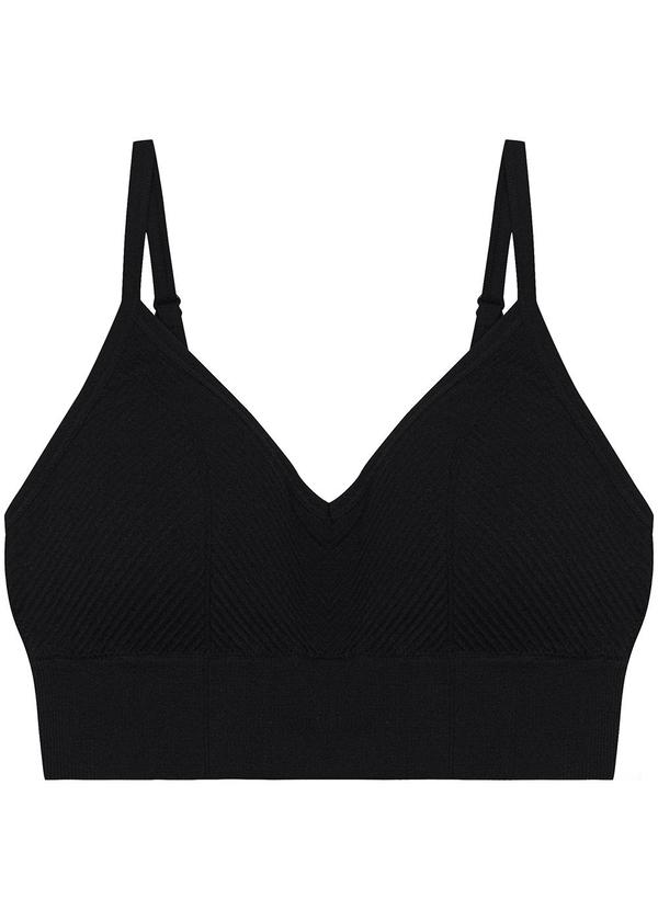 Top Regata Seamless Active Preto - Enfim