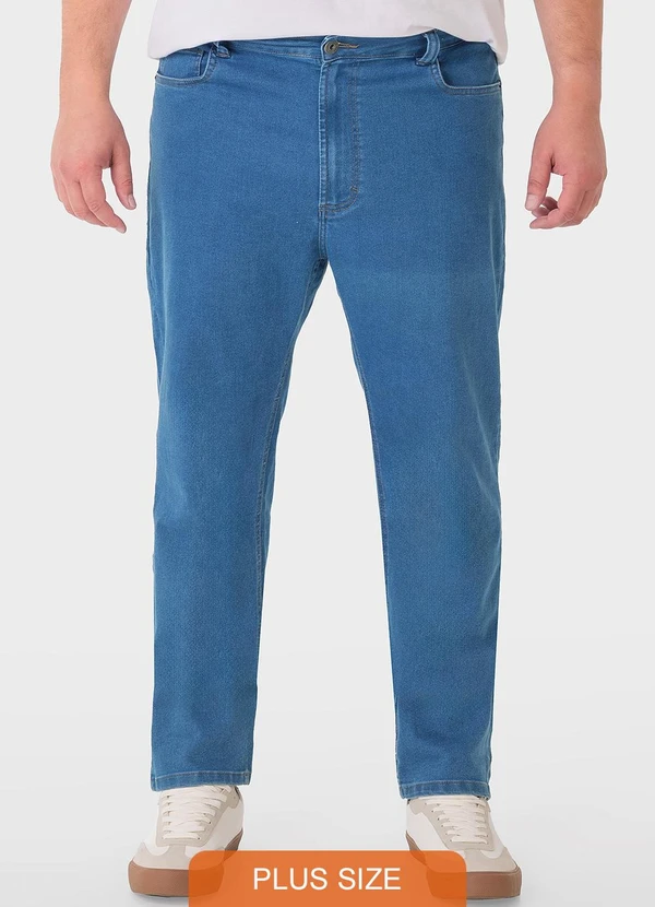 Calça Azul Slim Masculina Flex Jeans - Malwee