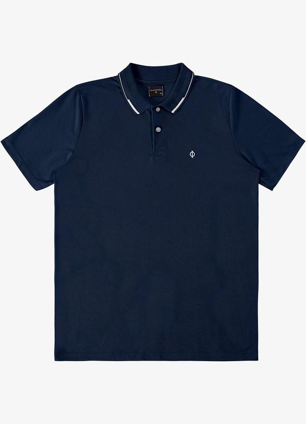 Camisa Polo Masculina Azul - Diametro