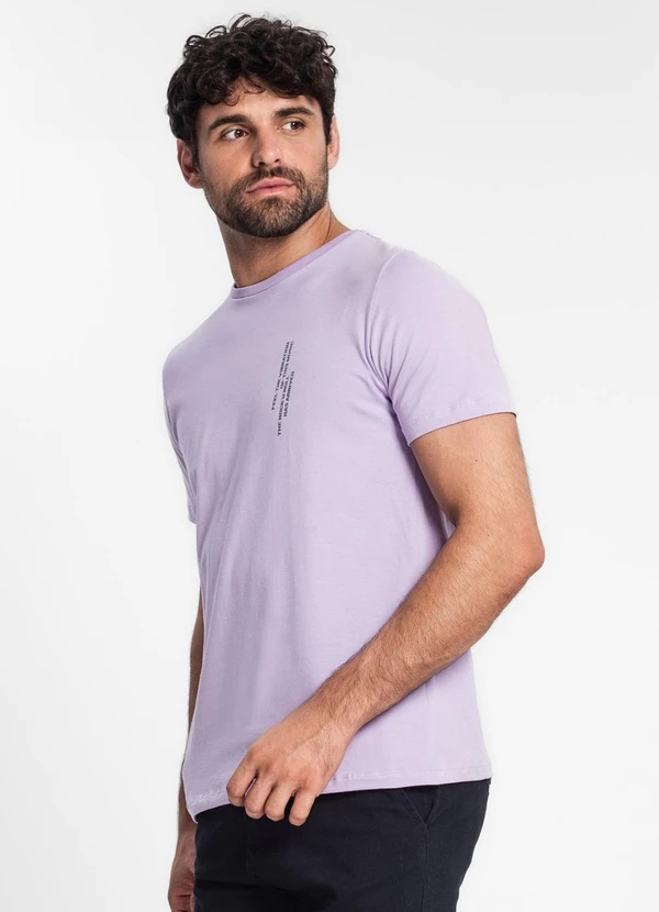 Camiseta Masculina Roxo - Diametro