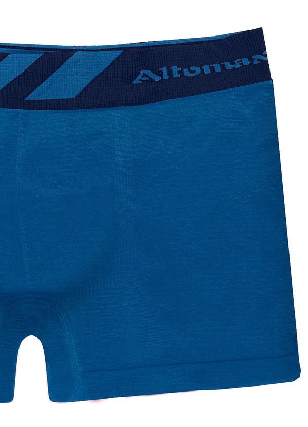 Cueca Boxer Lisa Microfibra Altomax Azul - Rovitex