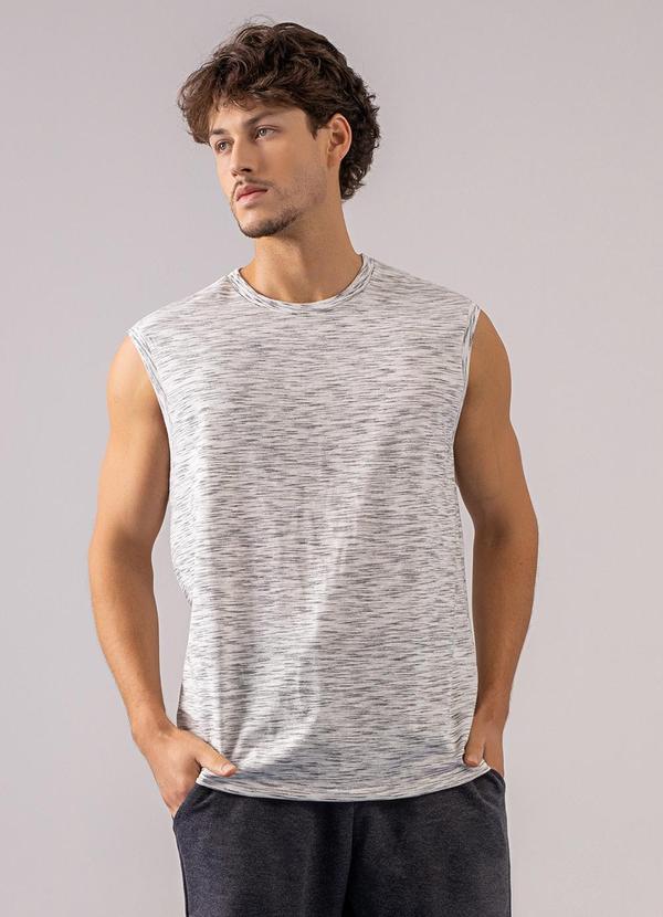 Regata Básica Malha Jet Off White - Just Basic