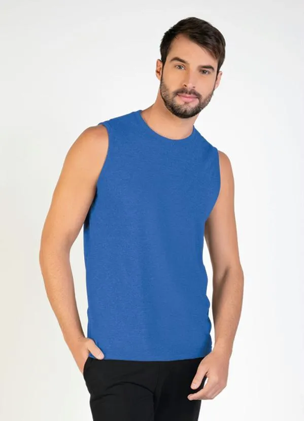 Regata Masculina Azul Royal - Multimarcas