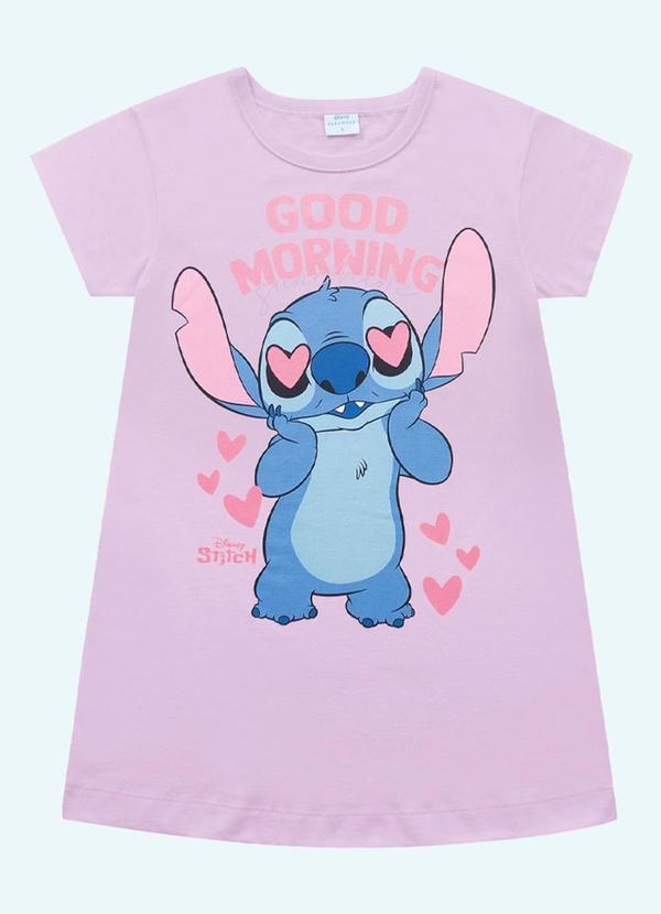 Camisola de Pijama Lilo & Stitch Roxo - Fakini Kids