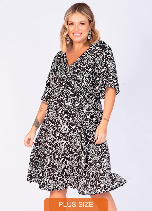 Vestido Feminino Giulia Estampada - Miss Masy Plus