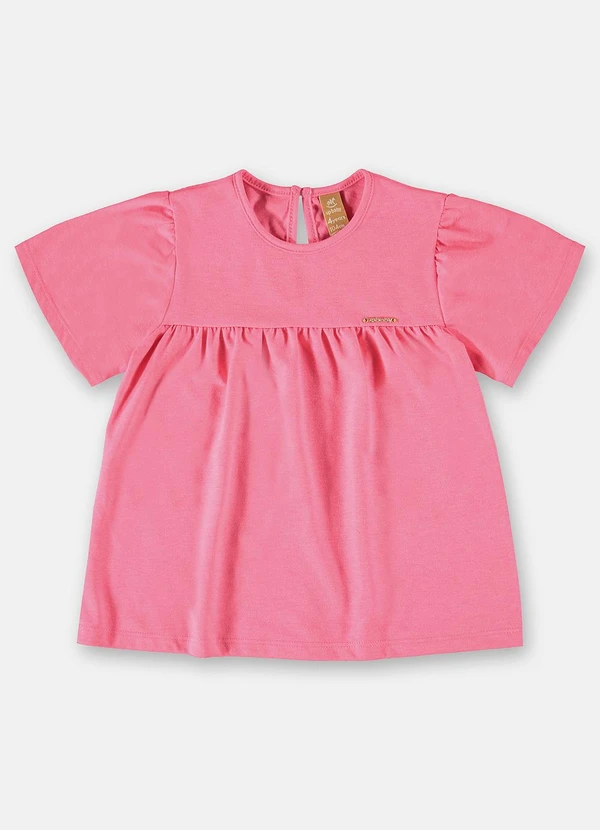 Bata Básica Infantil para Menina Rosa - Up Baby