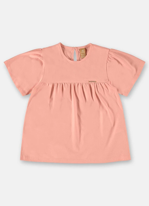 Bata Básica Infantil para Menina Rosa - Up Baby