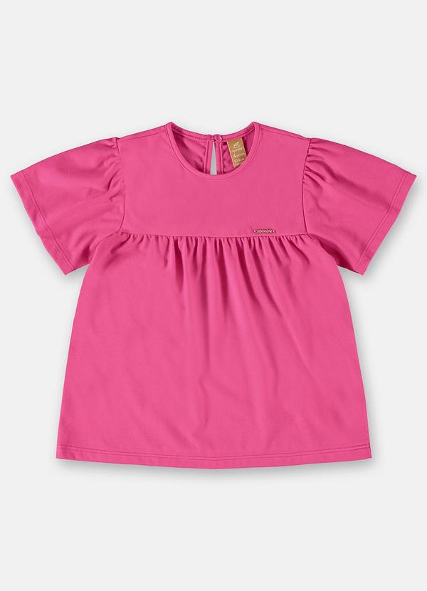 Bata Básica Infantil para Menina Rosa - Up Baby