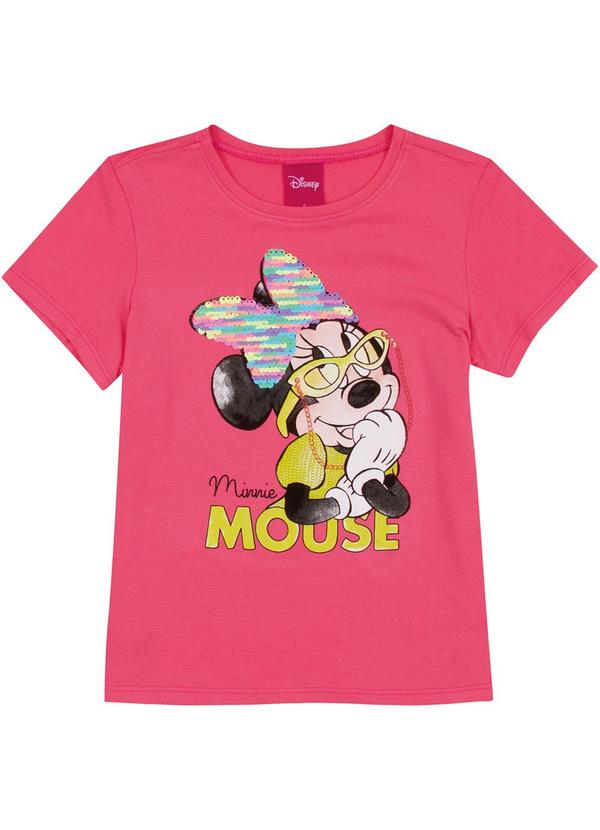 Blusa Infantil Feminina Rosa - Disney by Cativa