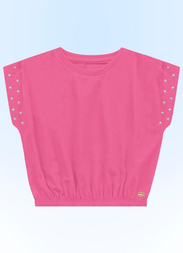 Blusa Rosa - Fakini Kids