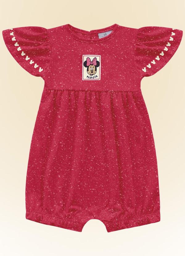Body Minnie Vermelho - Fakini Kids